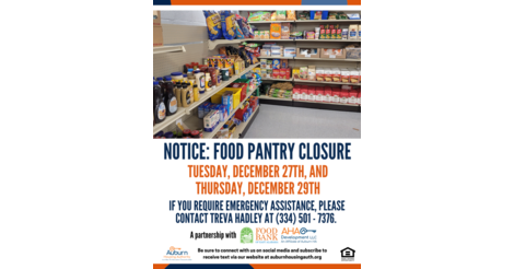 2022-12-27 - Food Pantry Closed - Auburn Housing Authority | Auburn ...